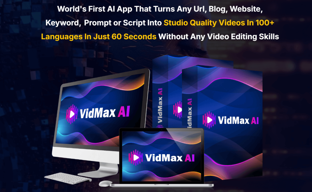 VidMax AI Review - Transform Ideas into Stunning Videos in 60 sec