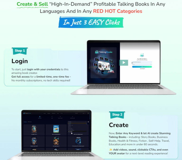 Talking Books Review: Create AI Interactive Books in Minutes