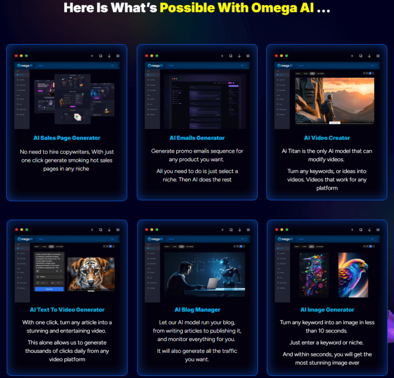 Omega AI Review: Your Business's Ultimate All-in-One AI Solution