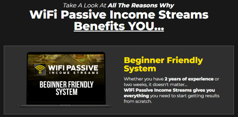 WiFi Passive Income Streams Review: Is this worth it? (Price and Bonuses)