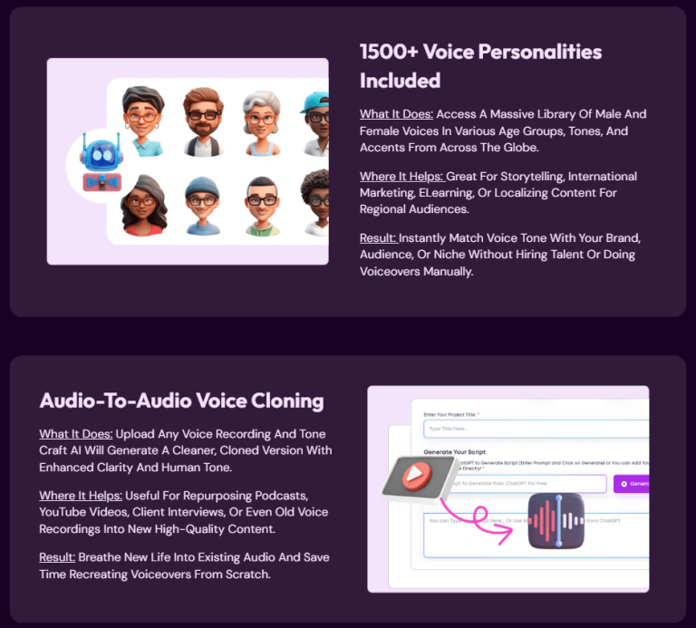 Tone Craft AI Review: The all-in-one voice cloning & voiceover tool
