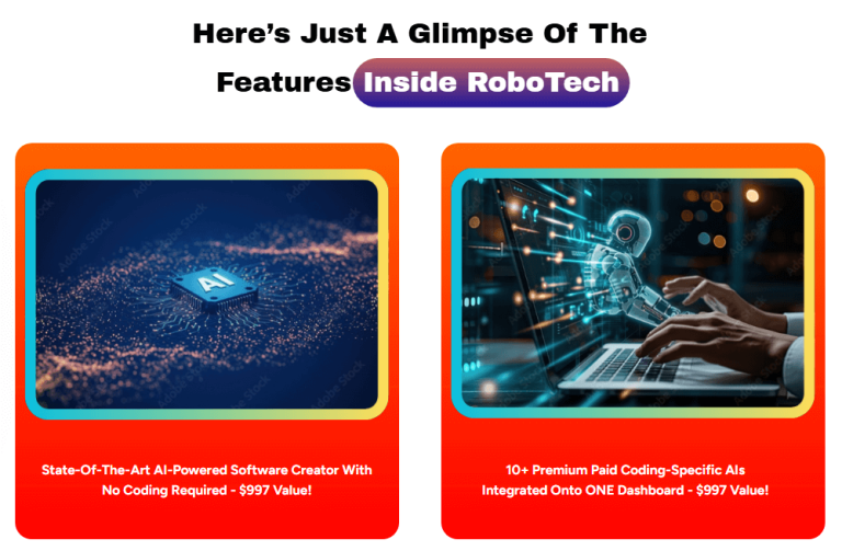 RoboTech Review: Create & Sell Unlimited Software Apps Easily