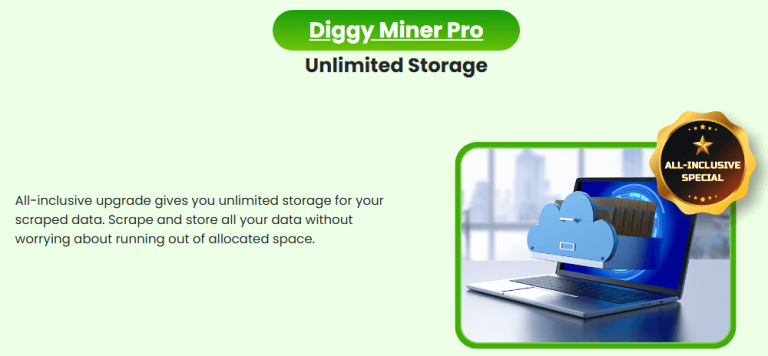 Diggy Miner Review: Unlimited Leads & Data With AI Web Scraping