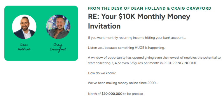 Monthly Money Masterclass Review: How to earn recurring income with it?