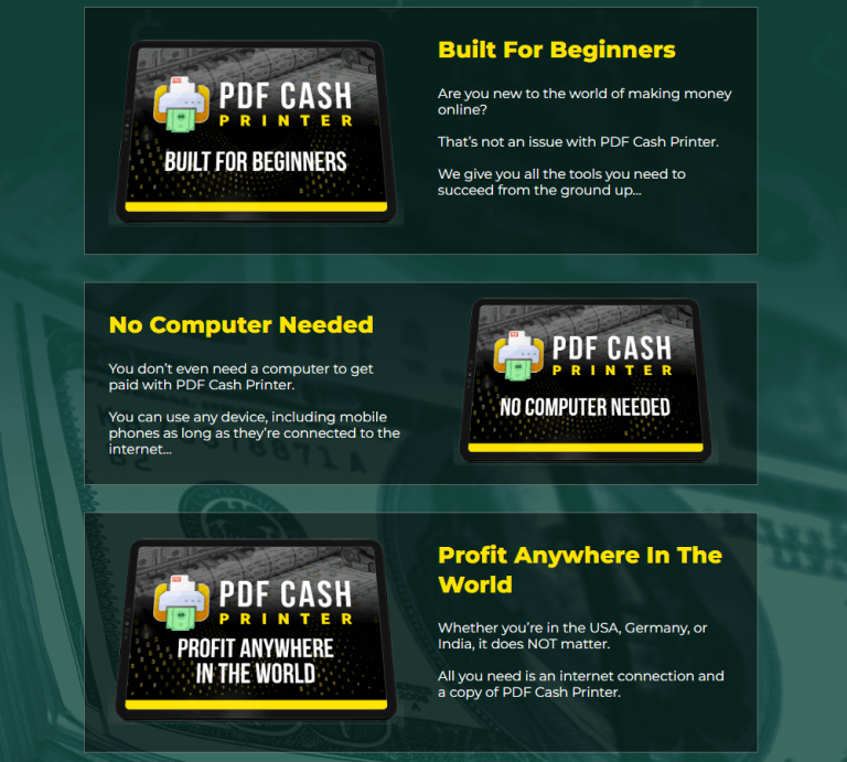PDF Cash Printer Review: Can “Share-a-PDF” Become Daily Cash Flow?