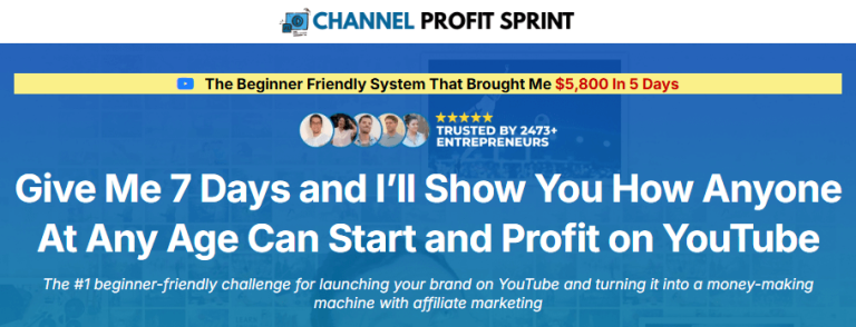 Channel Profit Sprint Review: 7-Day YouTube System for Affiliate Income