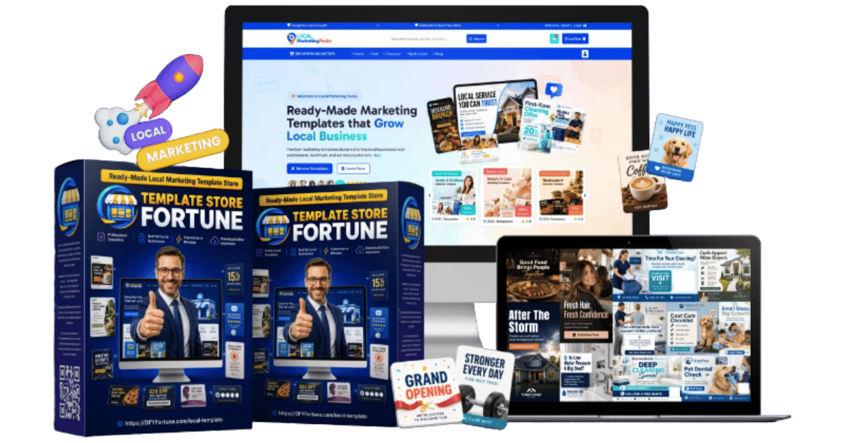 Local Template Store Fortune Review: Local Design Shop Shortcut